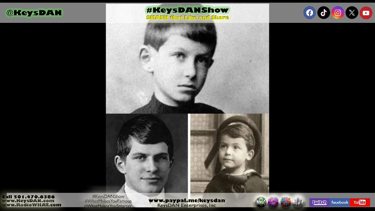 William James Sidis: The Extraordinary Child Prodigy #HISTORY KeysDAN ...