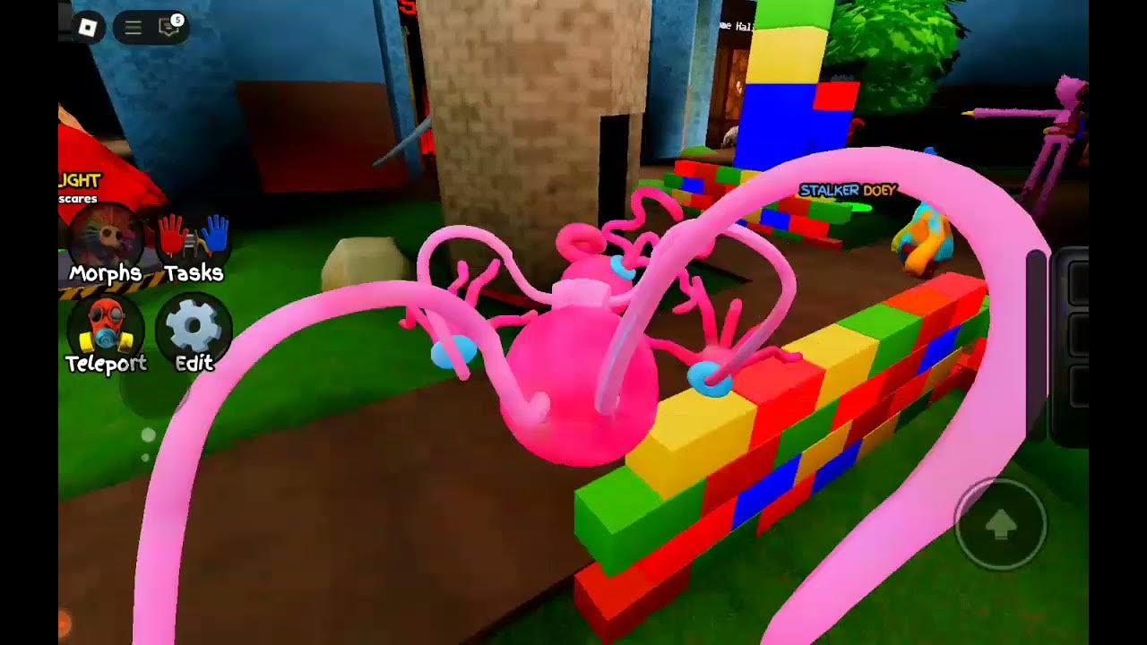 Playing poppy playtime at roblox bo like - YouTube