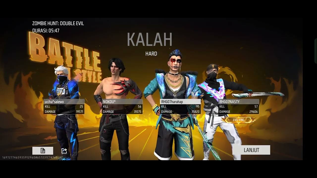 sparing sama sultan di zombie Hunter freefire - YouTube