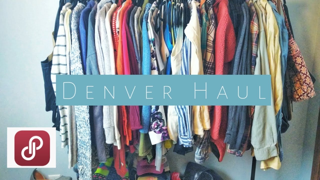 Thrifting to Resell on Poshmark: Trip to Denver, Colorado - YouTube