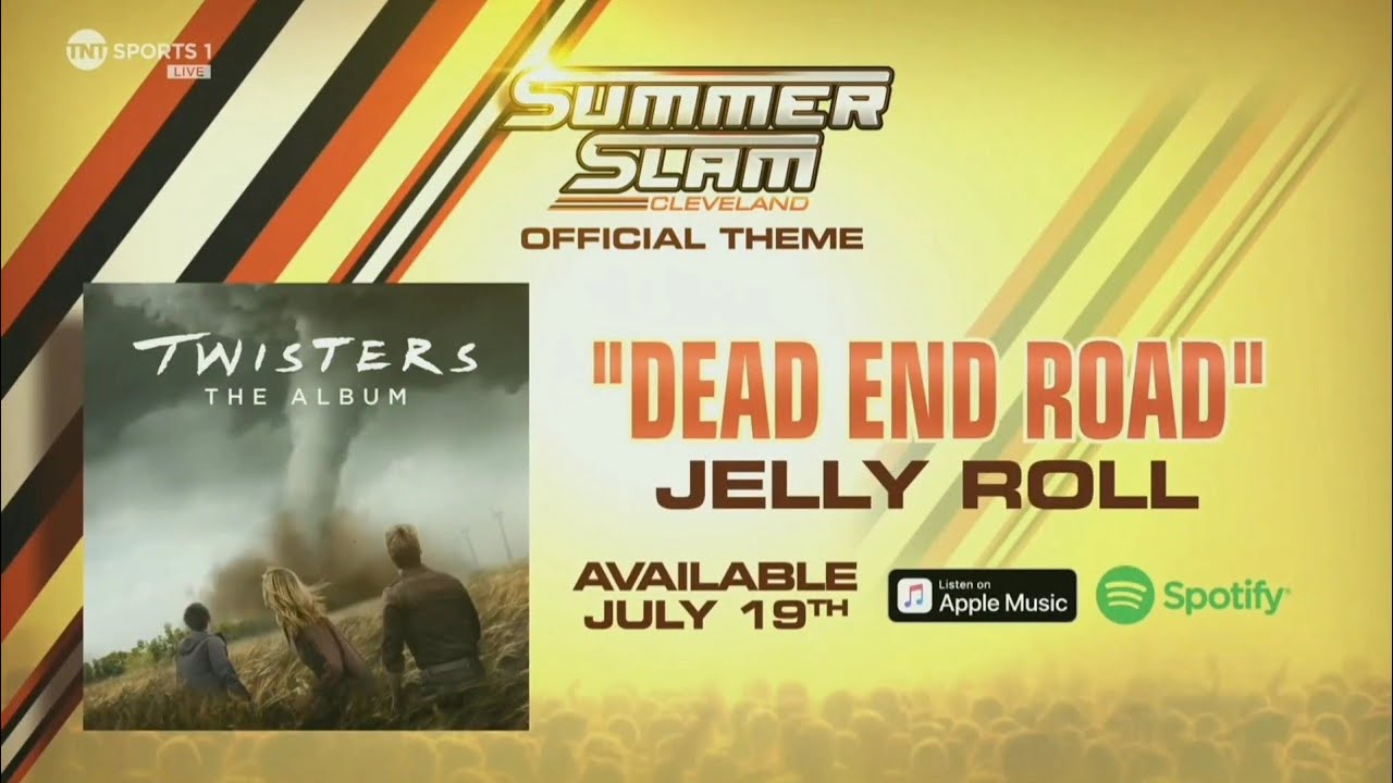 WWE Summerslam 2024 Official Theme Song "Dead End Road" by Jelly Roll ...