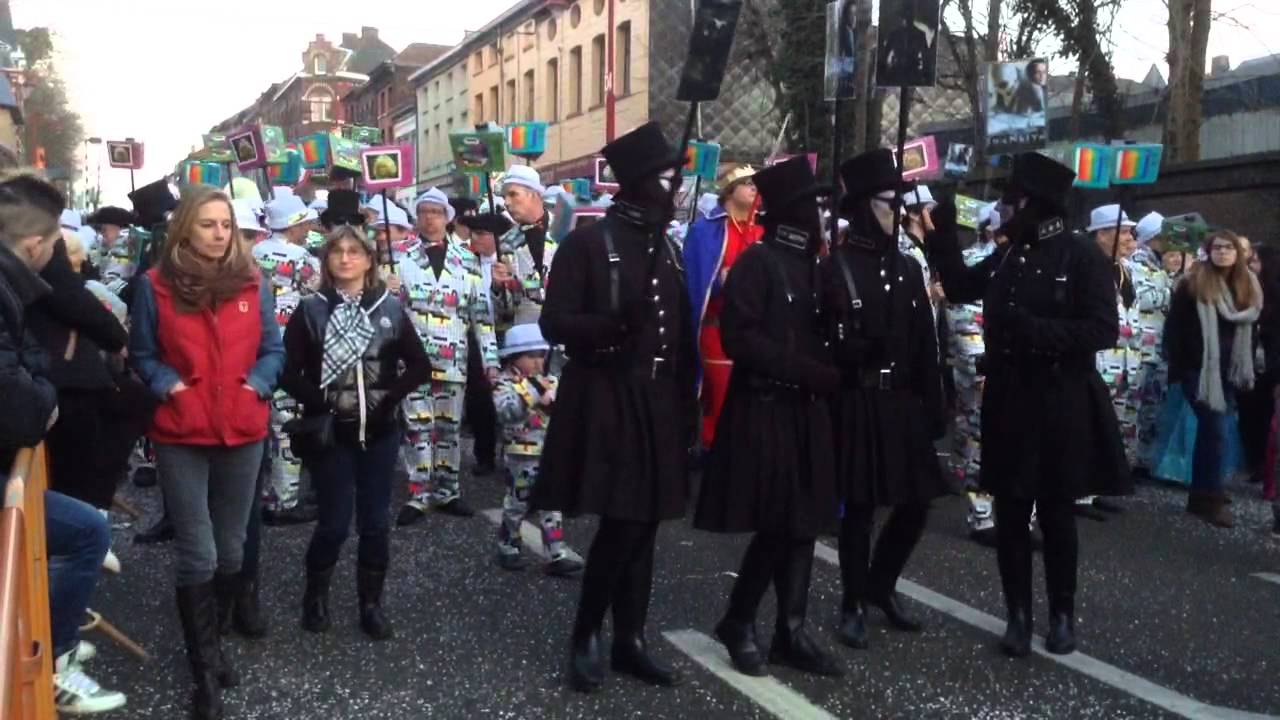 Dimanche gras à binche 2015. - YouTube