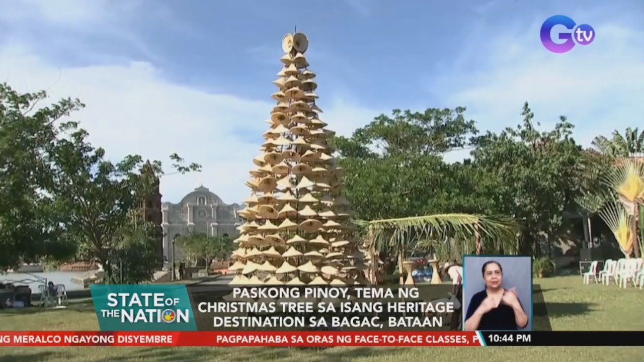 Paskong Pinoy, tema ng Christmas tree sa isang heritage destination sa ...