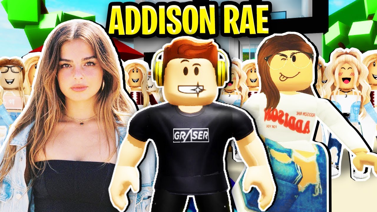 I Got Adopted By Addison Rae In Roblox Brookhaven.. 😲👧 - YouTube