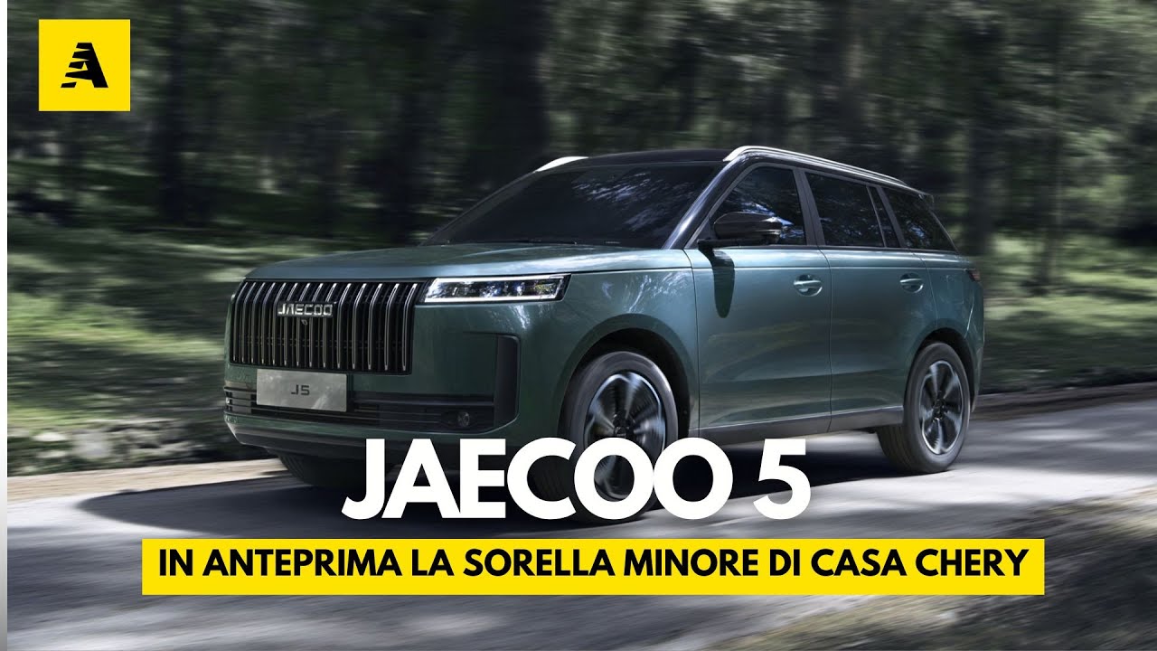 Jaecoo 5 - Ecco in anteprima il B-SUV cinese che arriva a gamba tesa ...