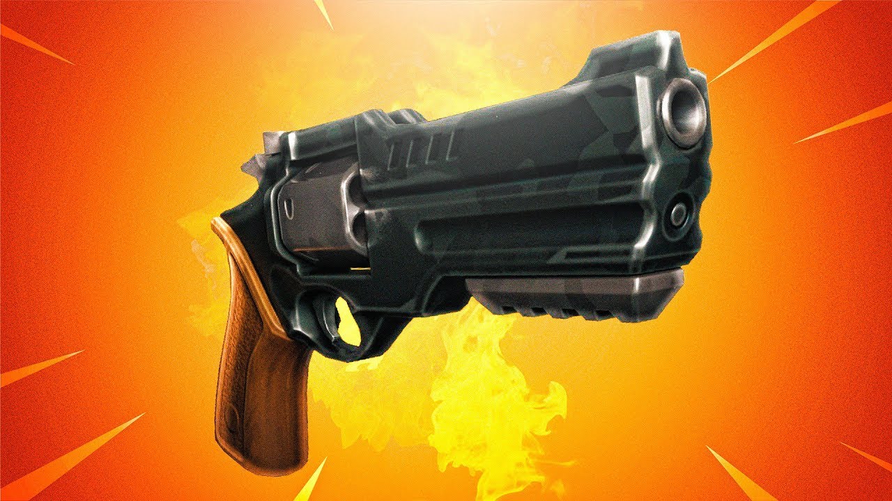 JUGANDO con *NUEVO* REVOLVER LEGENDARIO de FORTNITE - YouTube