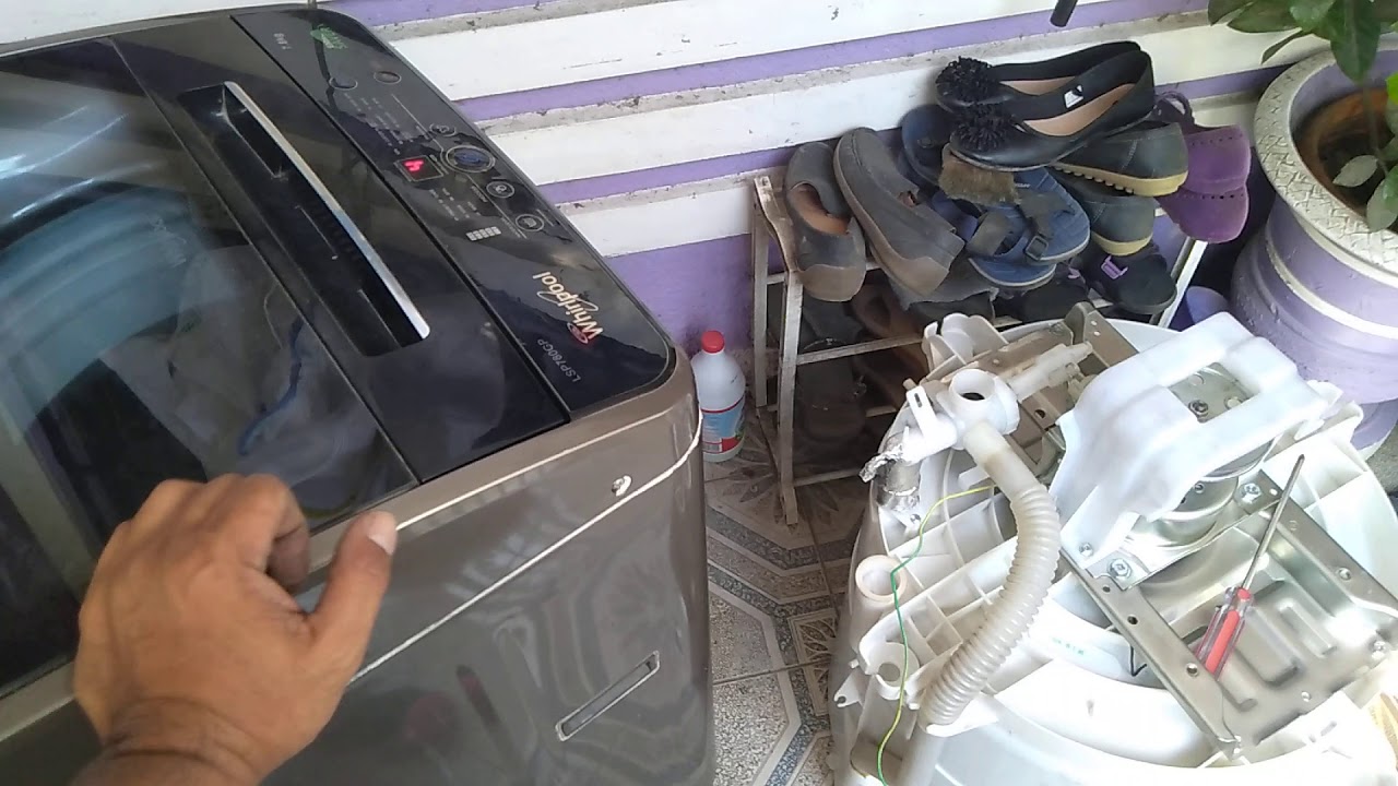 Whirlpool Automatic washing machine repair service - YouTube