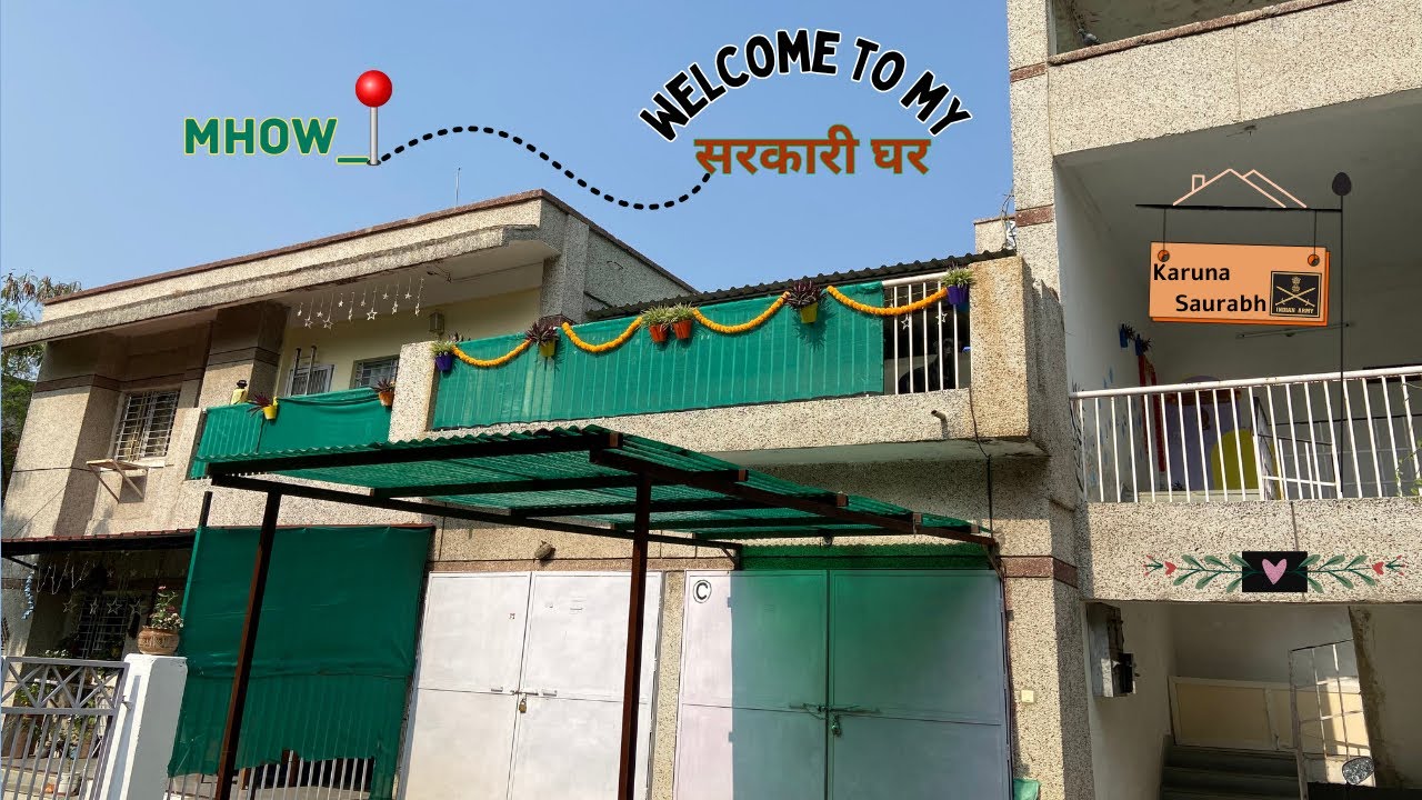 ARMY OFFICER’S QUARTER:हमारा सरकारी आवास🇮🇳INDIANARMY OFFICER ...