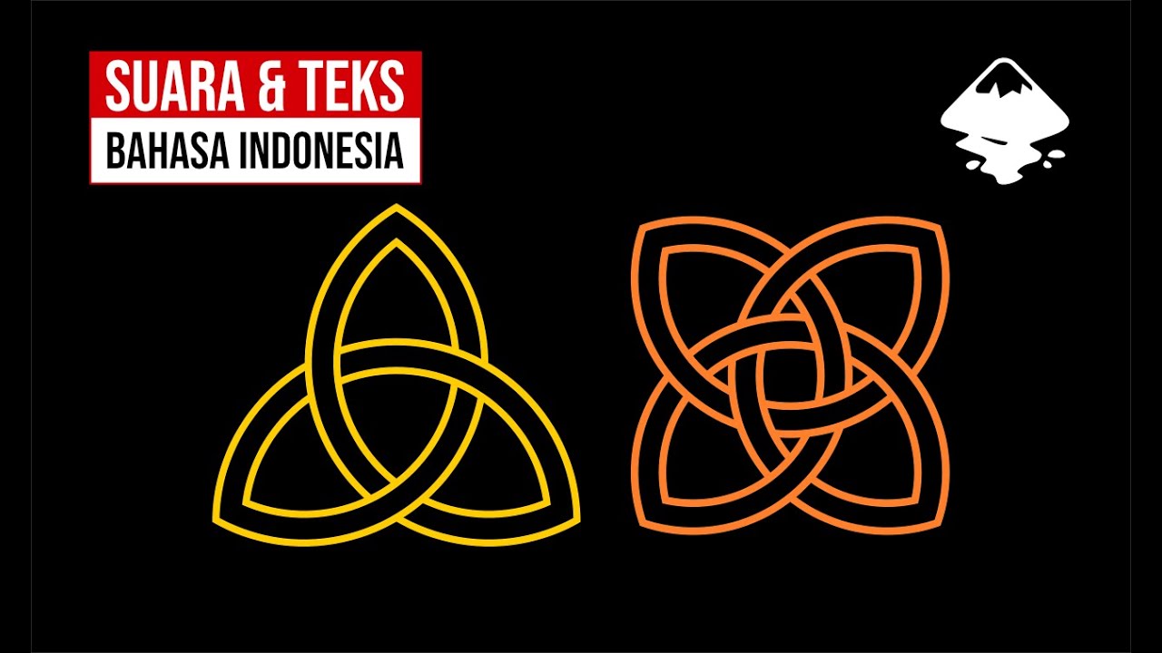 Celtic Knot Design | Tutorial Inkscape Bahasa Indonesia - YouTube
