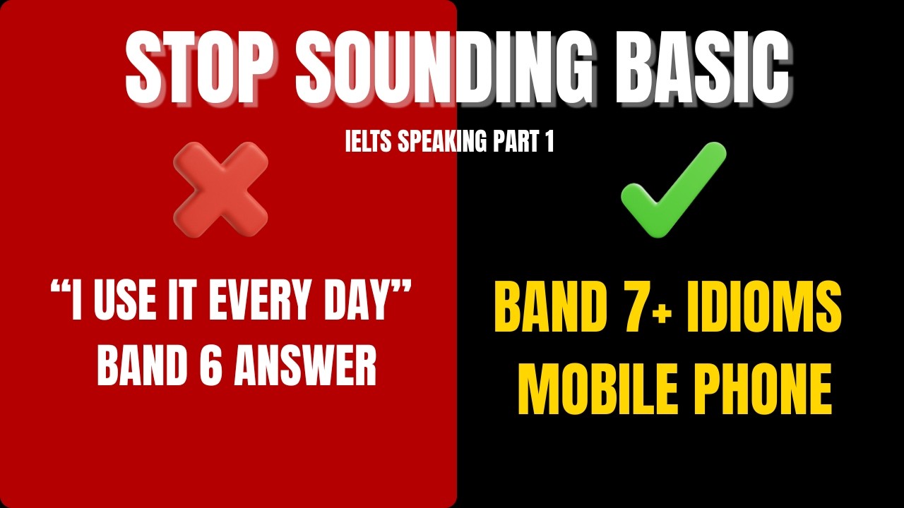 MASTER IELTS Speaking Part 1 with These Mobile Phone Idioms! - YouTube