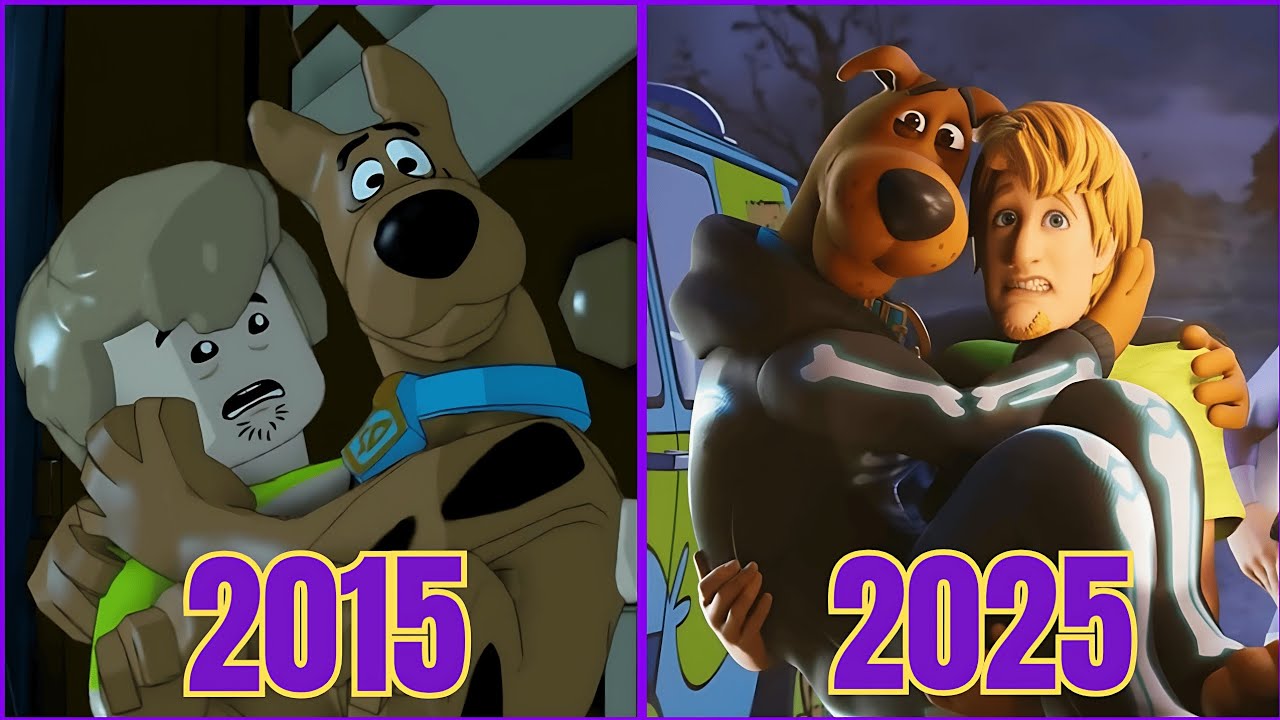 Scooby-Doo and Shaggy Rogers Evolution in Lego Games (2015-2025) - YouTube