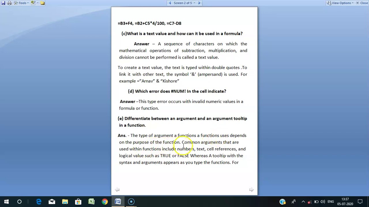 Class 7 Computer Ch 2 Question Answers L9 29 Sept YouTube class-7-computer-ch-2-question-answers-l9-29-sept-youtube