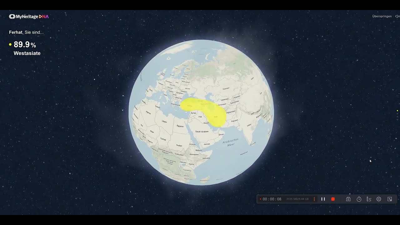 MyHeritage DNA Test Kurd from Konya/Turkey - YouTube