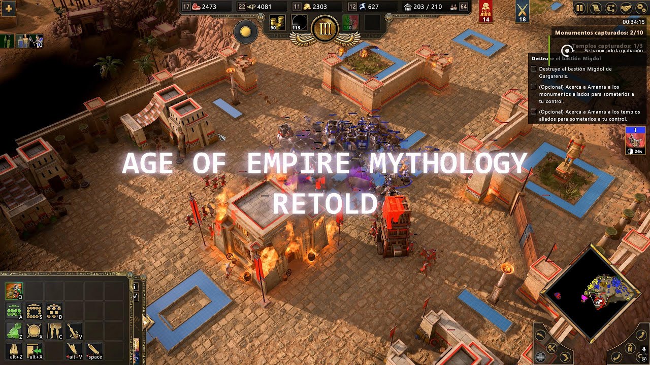 AGE OF MYTHOLOGY : RETOLD 🏰 - CAMPAÑA Gameplay PC - YouTube