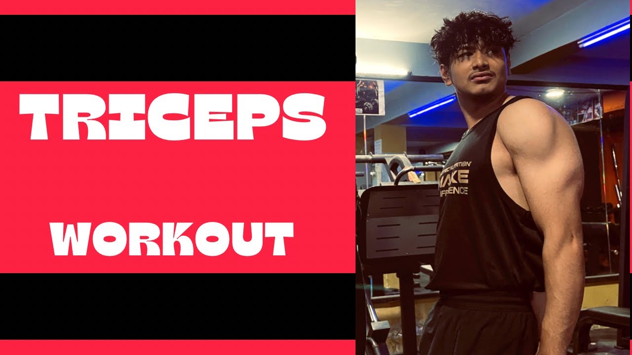 Top 4 Triceps Exercises for huge Triceps - YouTube