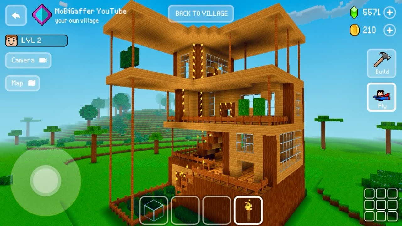Block Craft 3D: Crafting Game #4027 | Wooden House 🏠 - YouTube