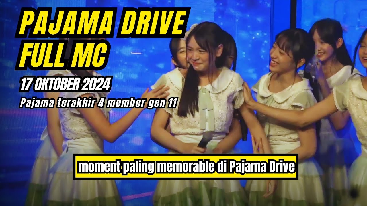 FULL MC Pajama Drive JKT48 Trainee Theater | 17-10-24 - YouTube
