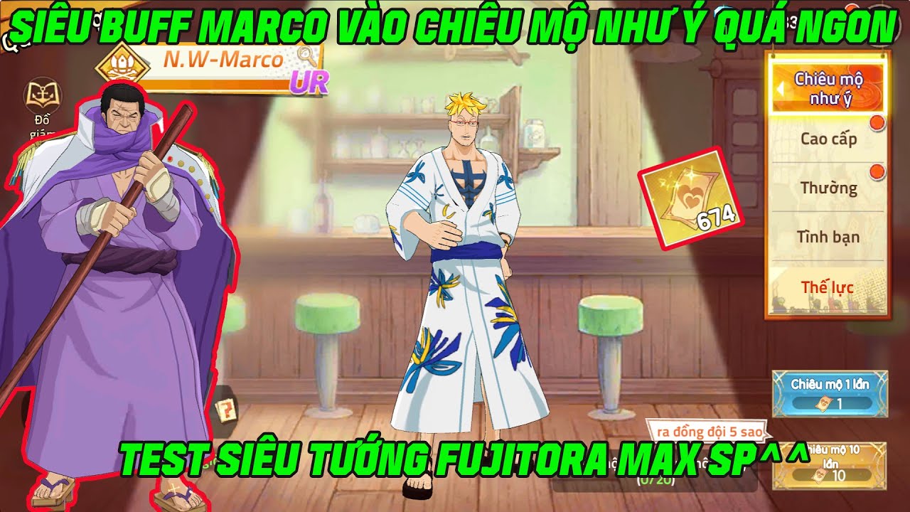 KHO BÁU TRUYỀN THUYẾT - SIÊU BUFF N.W MARCO VÀO CHIÊU MỘ NHƯ Ý XẢ HAY ...