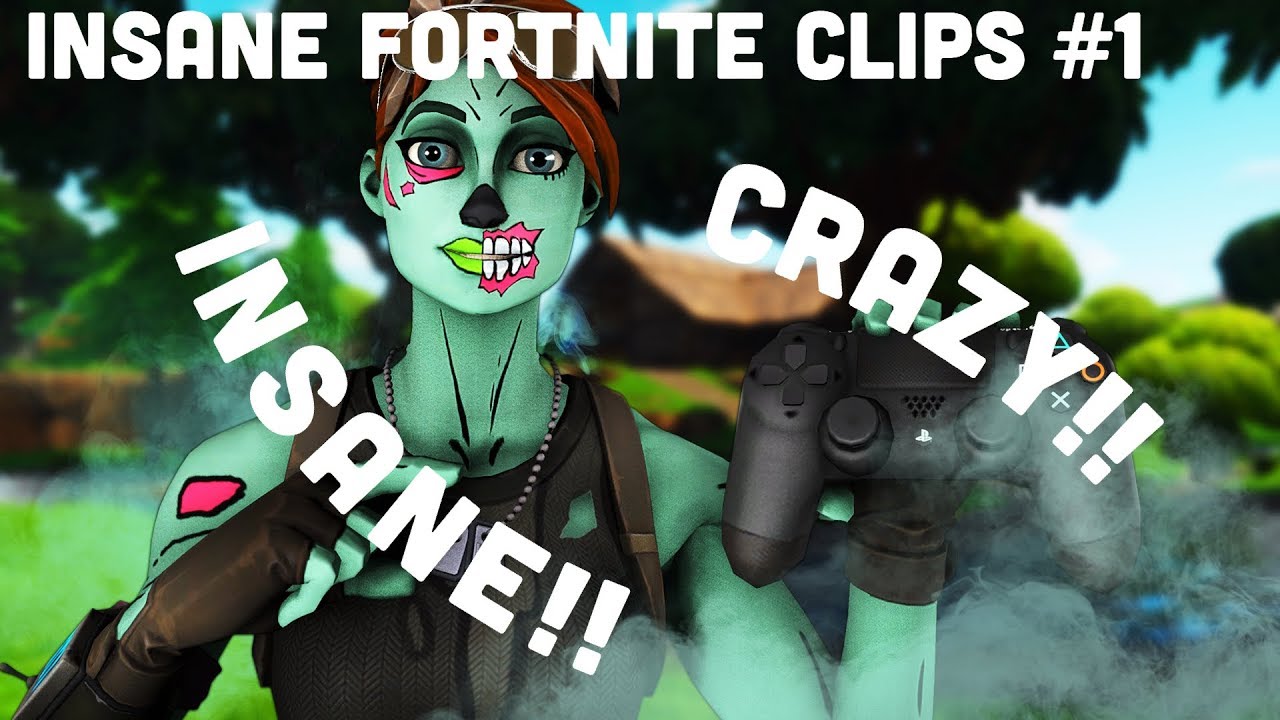 INSANE FORTNITE CLIPS #1 - YouTube