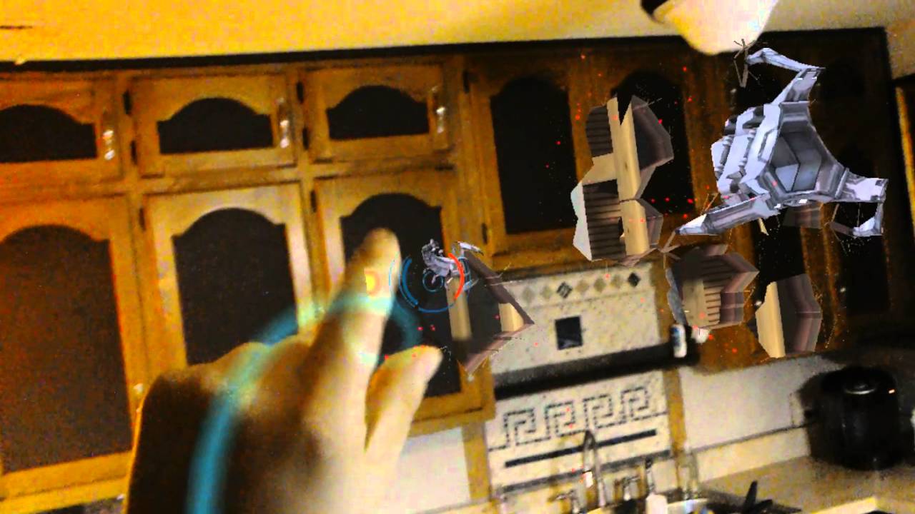HoloLens - Robo Raid - A simple yet fun game - YouTube