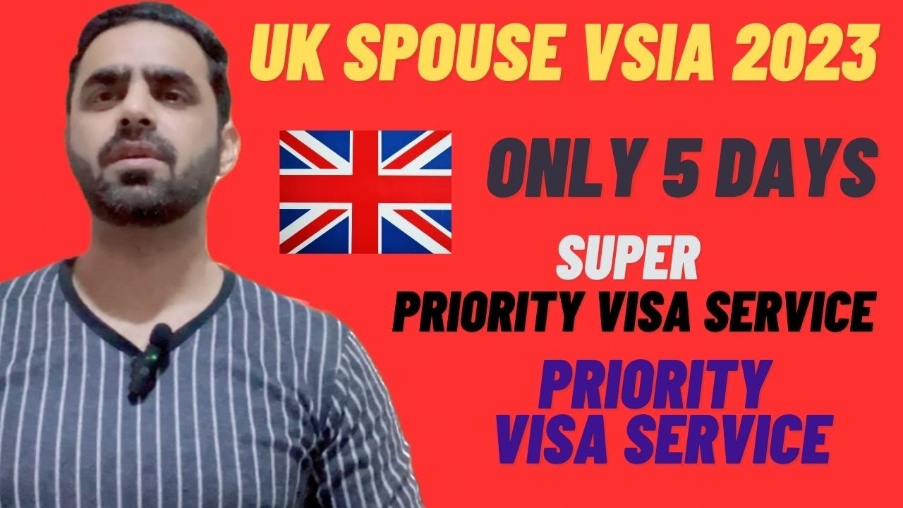 Uk spouse visa priority service 2023. - YouTube