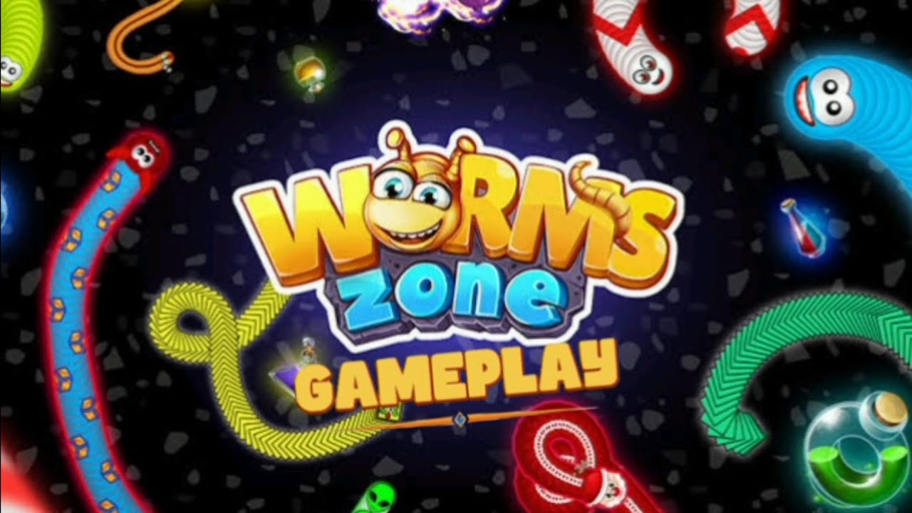 Worms Zone Mobile Games Stream - YouTube