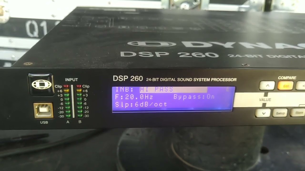 DLMS Dynacord DSP260 - YouTube