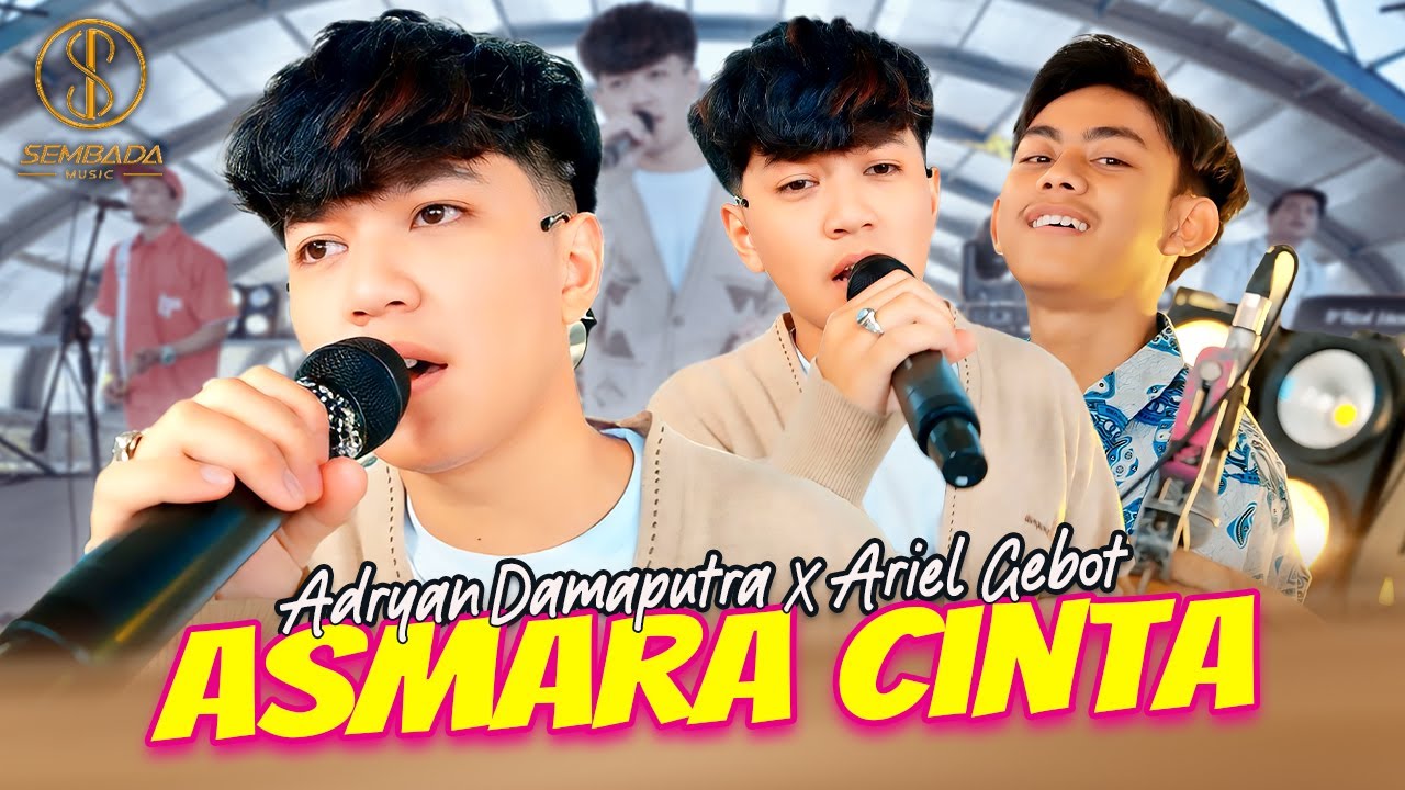 ASMARA CINTA - ADRYAN DAMAPUTRA X ARIEL GEBOT (OFFICIAL LIVE MUSIC VIDEO) - YouTube