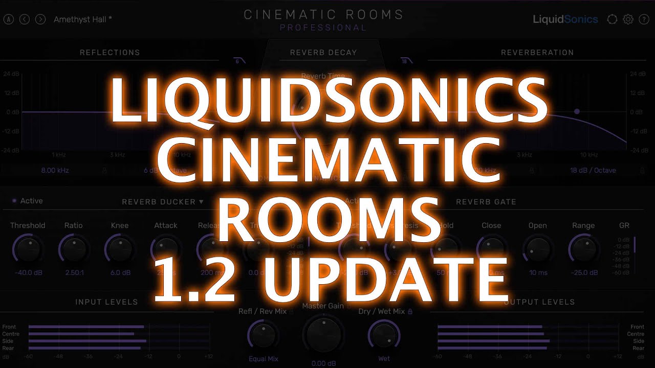 LiquidSonics Cinematic Rooms v1.2 Update - YouTube