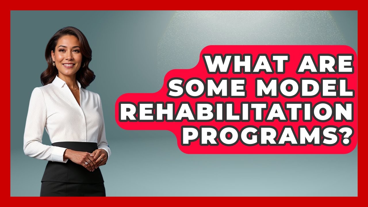 What Are Some Model Rehabilitation Programs? - Jail & Prison Insider ...