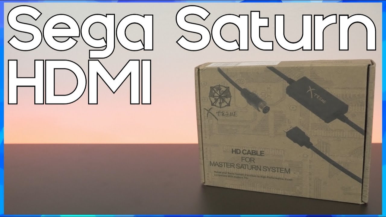 Best Sega Saturn HDMI Solution | the90space - YouTube