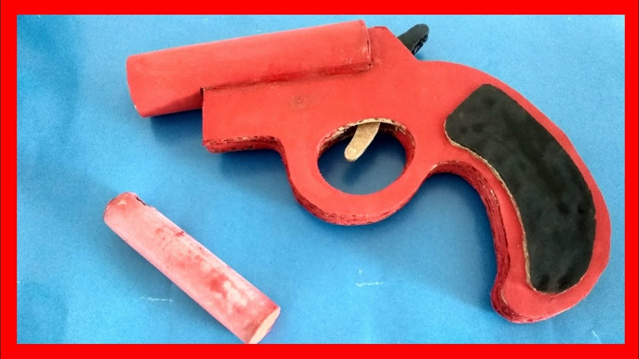 DIY Flare Gun dari Kardus | Flare Gun Cardboard - YouTube