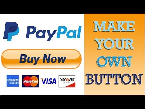 how to create a PayPal Buy Now button - YouTube