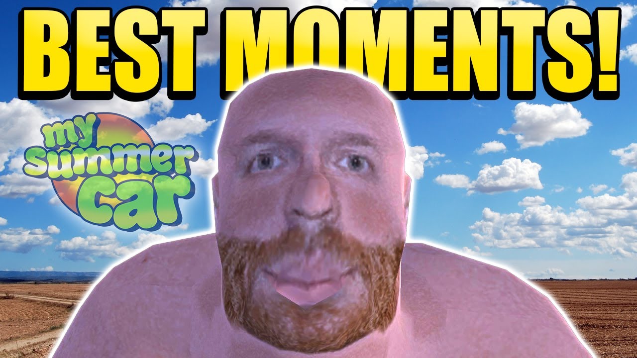 Best & Funny Moments in My Summer Car W/ Logitech G27 + Wheel Cam PART ...