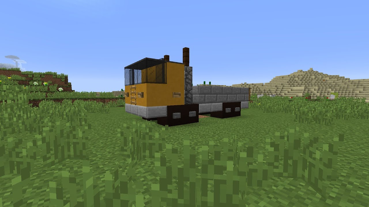 How To Make A Truck In Minecraft! - YouTube