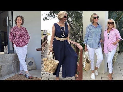 Natural Older Women OVER 50 60 70 |New Trends Fashion For Women |Summer 2026