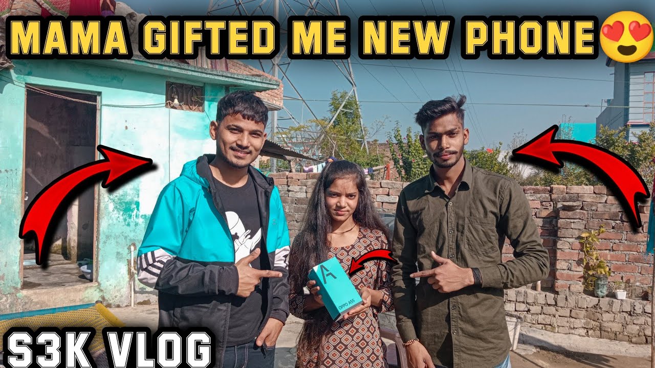 Mama ne mujhe new phone gift kiya ️ || Today I'm so happy😍 || ARV|| s3k ...