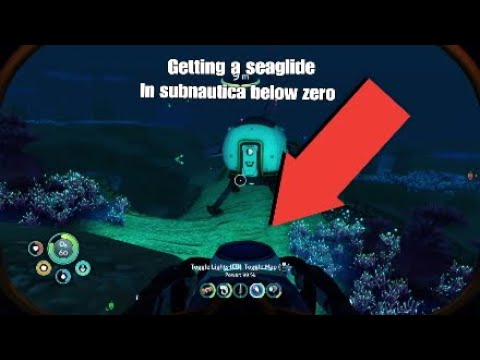 Getting a seaglide in subnautica below zero :) - YouTube