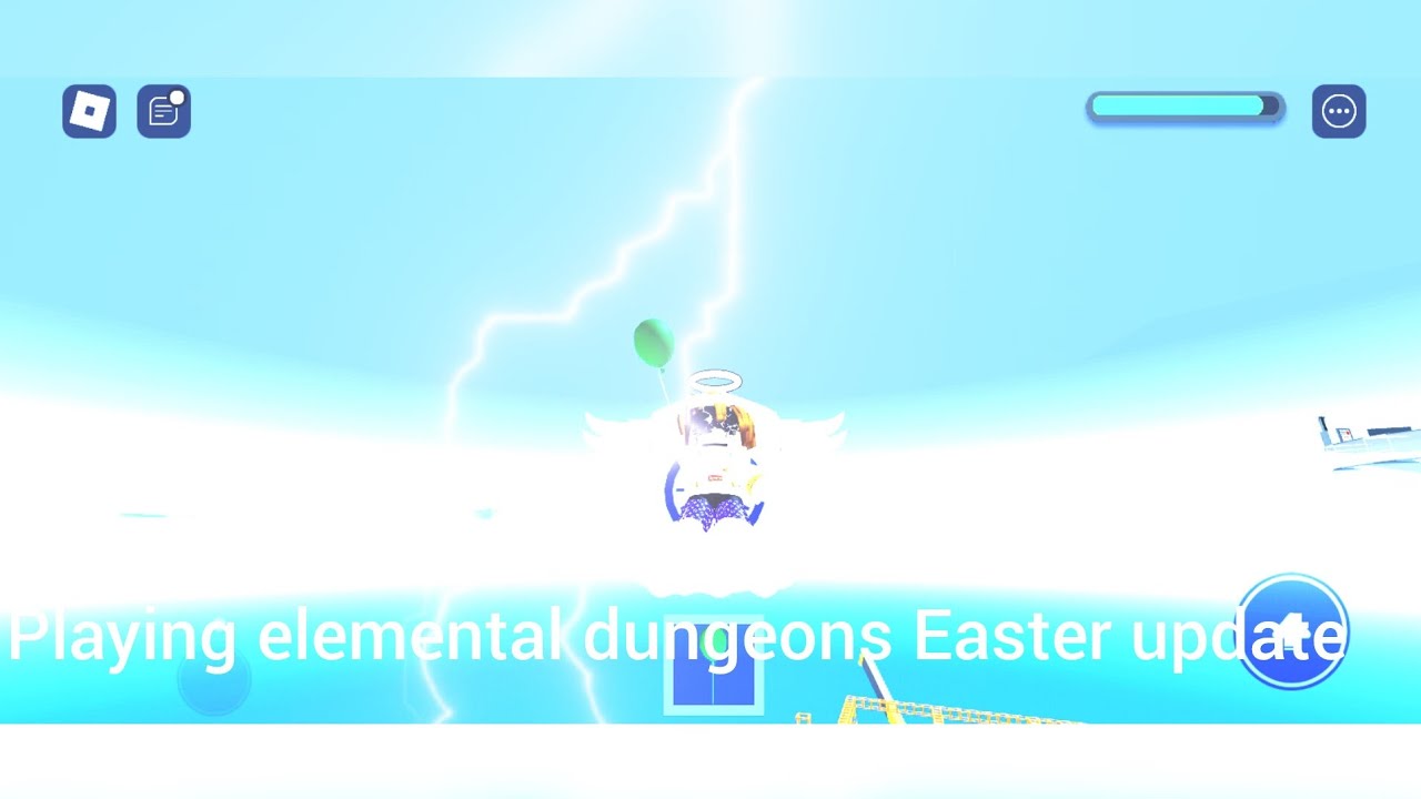 Playing the Easter update on elemental dungeons - YouTube