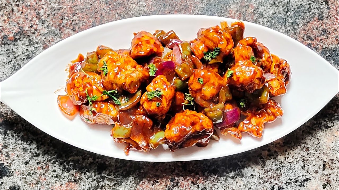 Chilli Mushroom Restaurant Style || Mushroom Chilli || Chilli Mushroom ...
