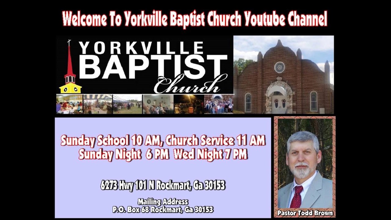 5 06 2018 Sunday Morning Service Tik Tok message, Yorkville Baptist ...