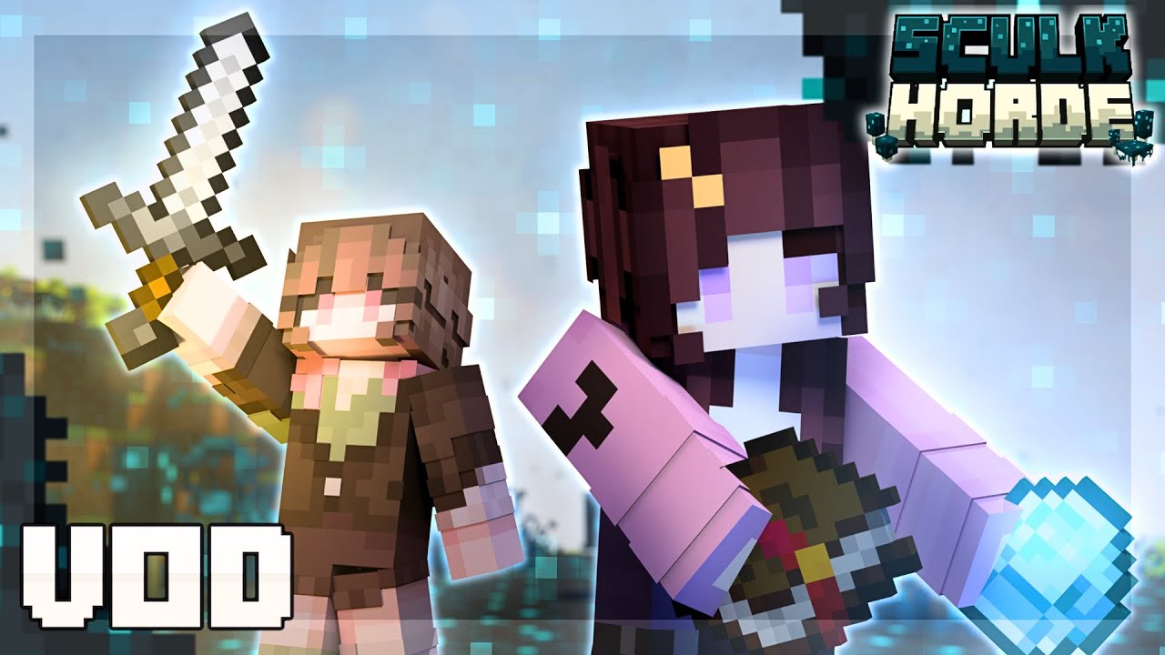 PREPPING FOR THE APOCALYPSE in MINECRAFT... [Sculk Horde VOD 6] - YouTube