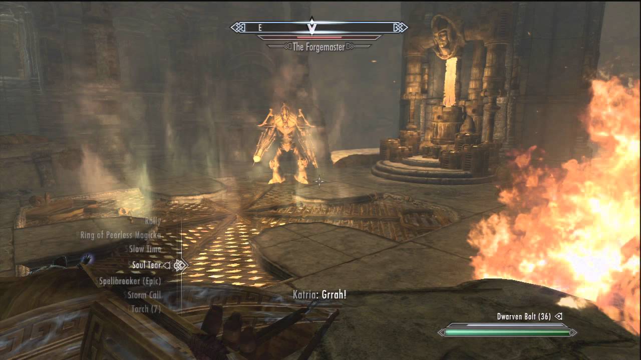 Skyrim - Aetherium Forge - YouTube