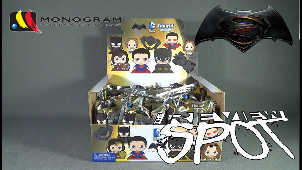 Collectible Spot - Monogram Int. Batman V Superman Figural Keyrings ...