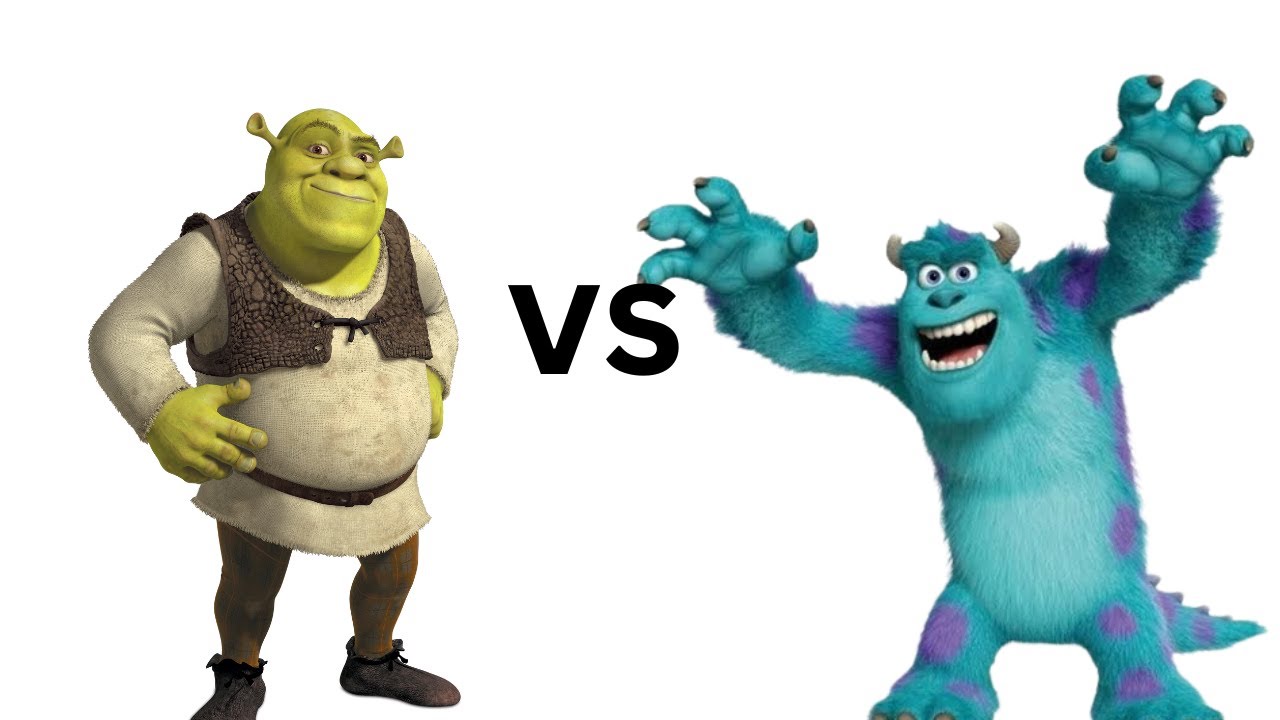 shrek vs sully - YouTube