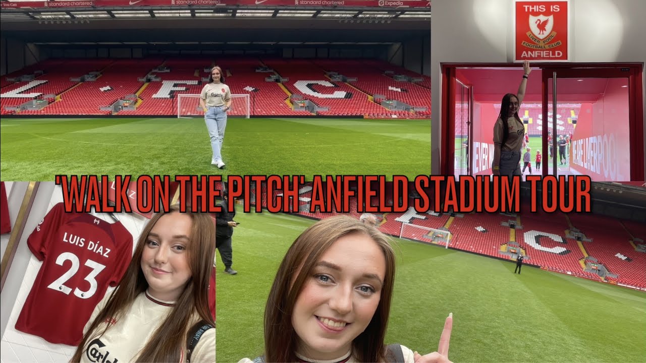 I WALKED ON THE PITCH AT ANFIELD! - Anfield Stadium Tour Special 'Walk ...