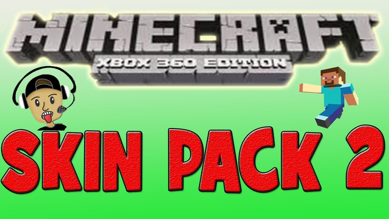 Minecraft Xbox 360 SKIN PACK 2 INFO. - YouTube