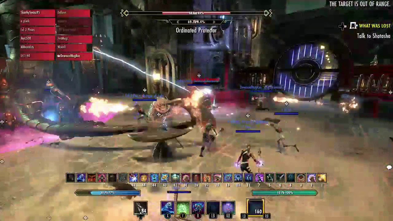 ESO VAS +2 MagNecro DPS (112,404) DragonHold on Xbox - YouTube