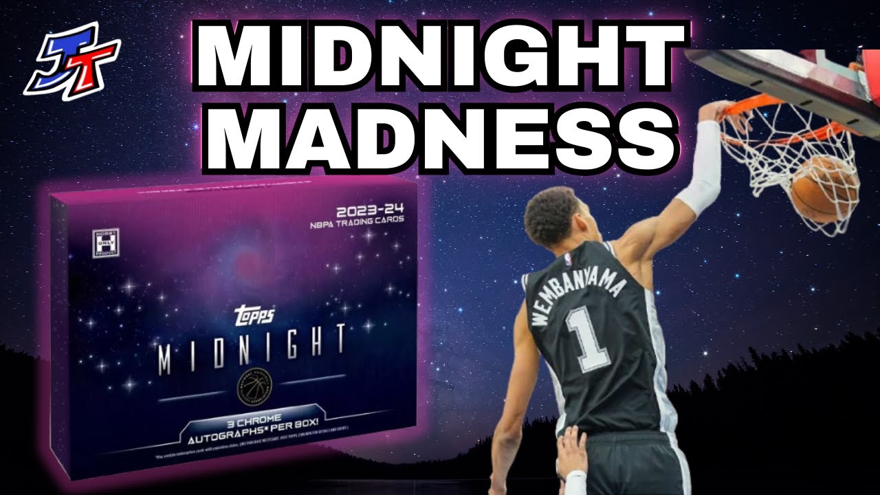 🏀2023-24 TOPPS MIDNIGHT: CHASING WEMBY AUTO ROOKIE!!!🏀 - YouTube
