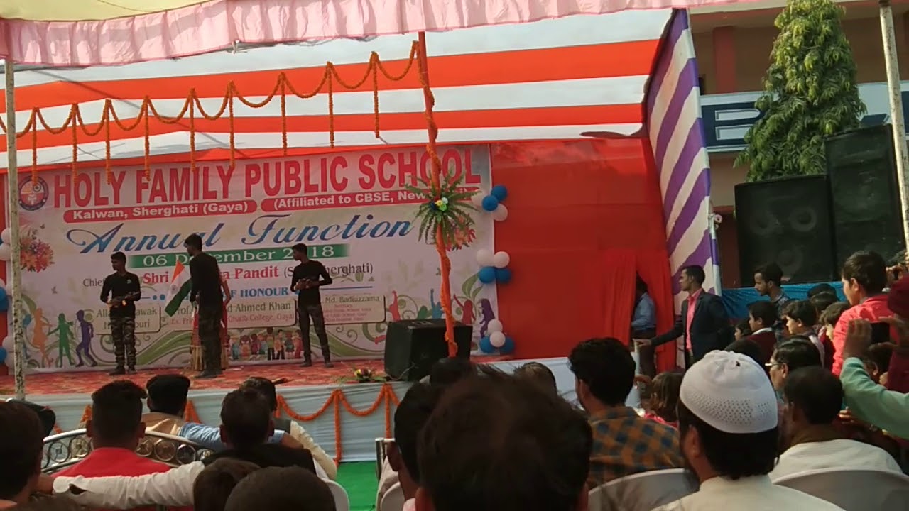 Holy family public school kalvan Sherghati Gaya dance parguram - YouTube